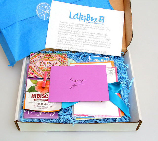 Our Summer LetterBox! – Sky of Blue Press & Papery